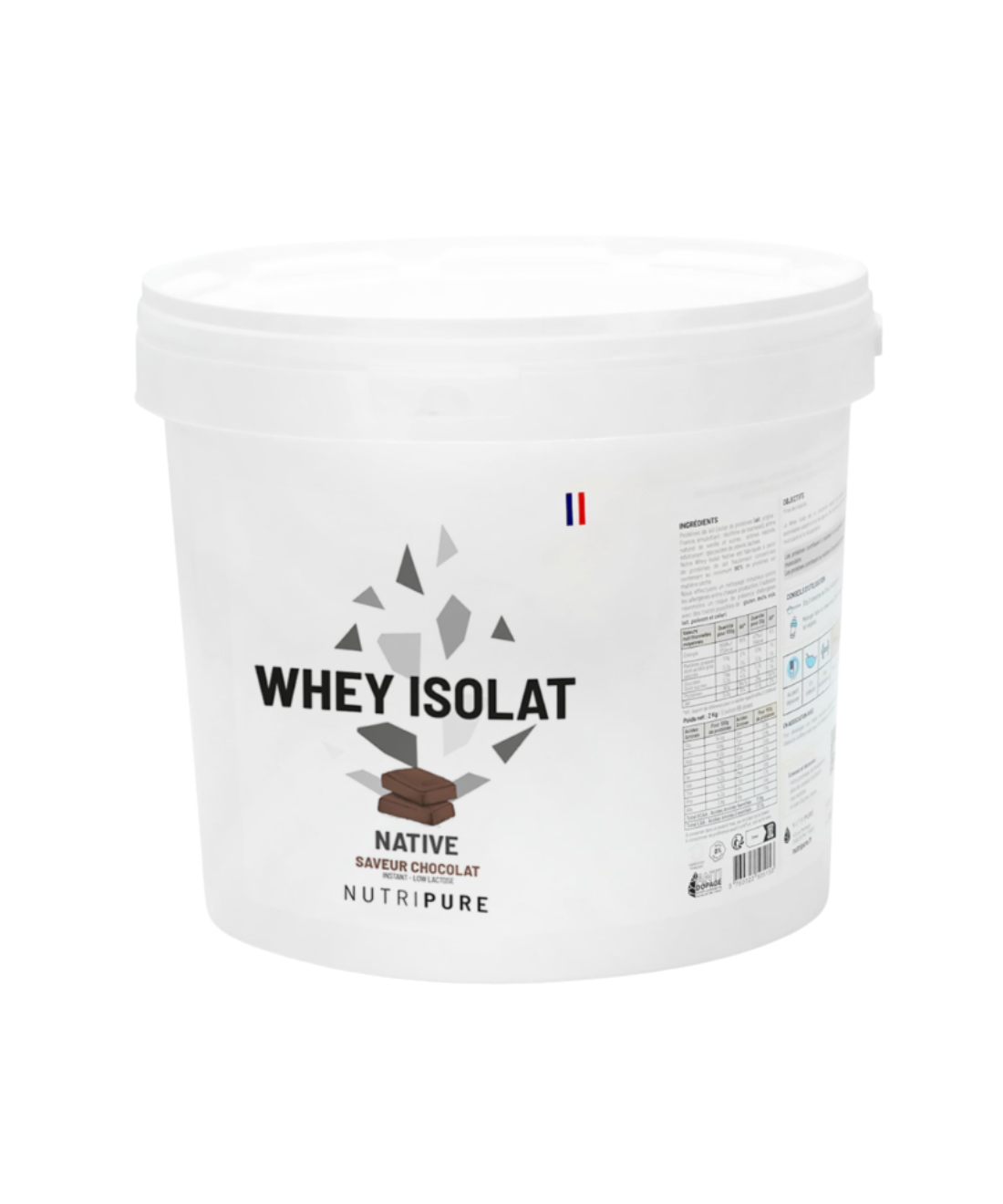 Whey Isolate Native 2kg NUTRIPURE